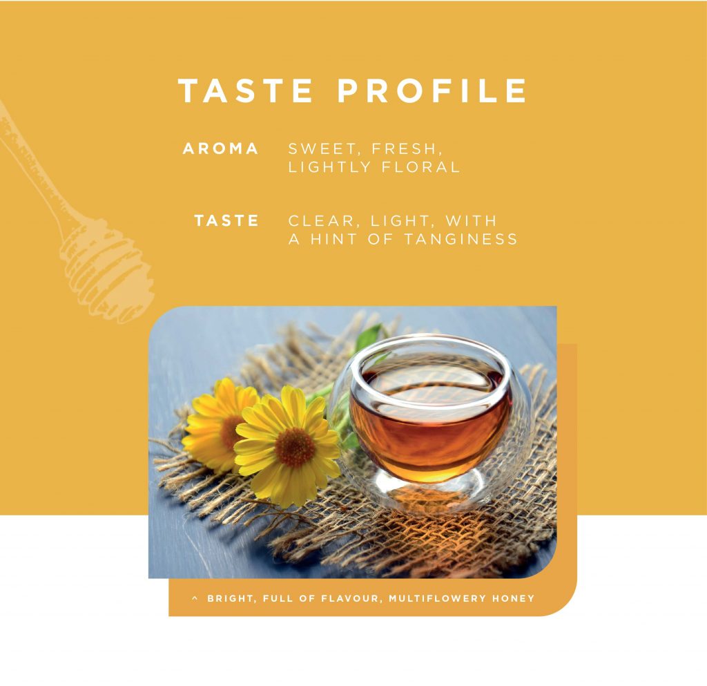 Go Pure Natural Multiflower Honey 400g - Honey Singapore | Go Pure